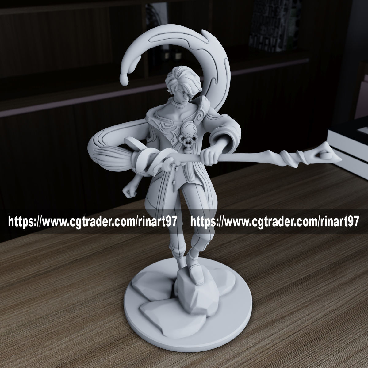 hwei 3D print model from League of Legends 3D model 3D printable | CGTrader