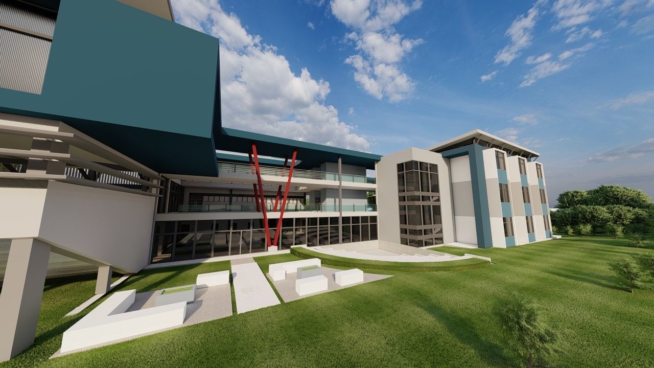 School-University- High School 3D model rigged | CGTrader