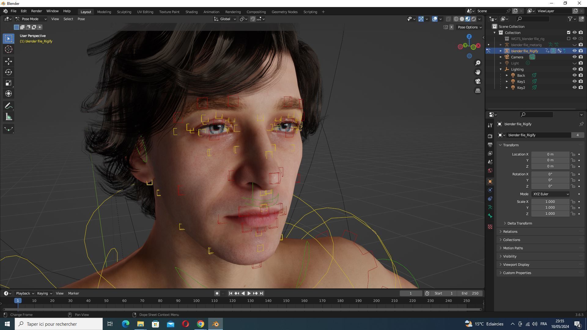 3D model Realistic Male Body Perfect Base Shape VR / AR / low-poly ...