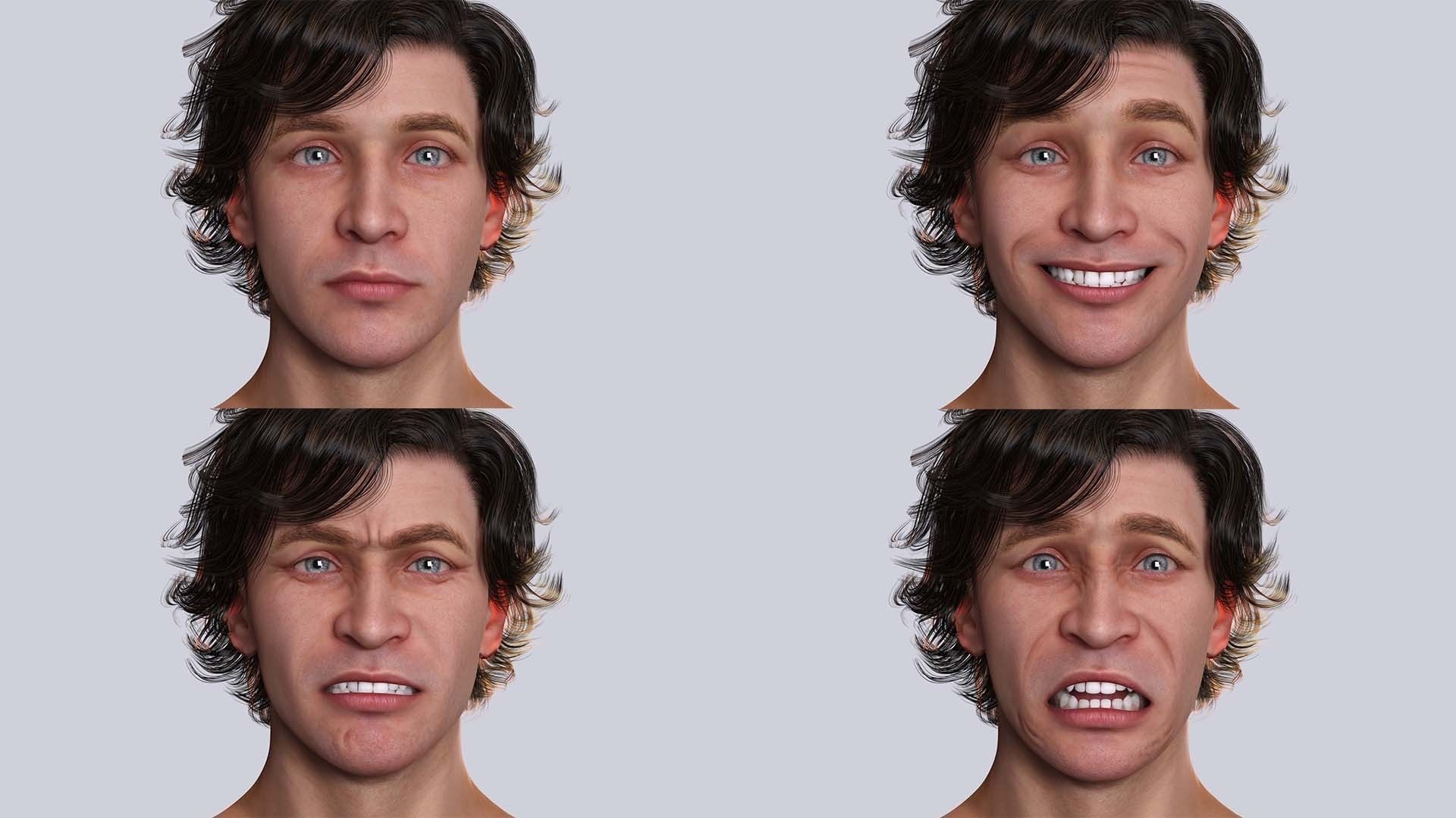 3D model Realistic Male Body Perfect Base Shape VR / AR / low-poly ...