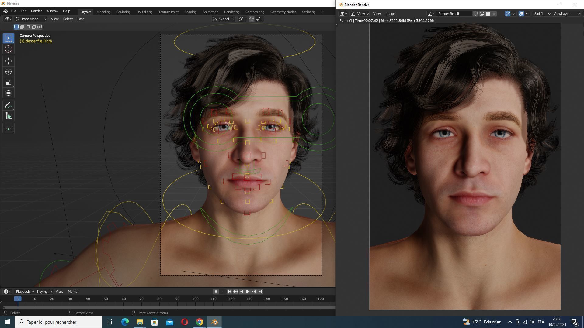 3D model Realistic Male Body Perfect Base Shape VR / AR / low-poly ...