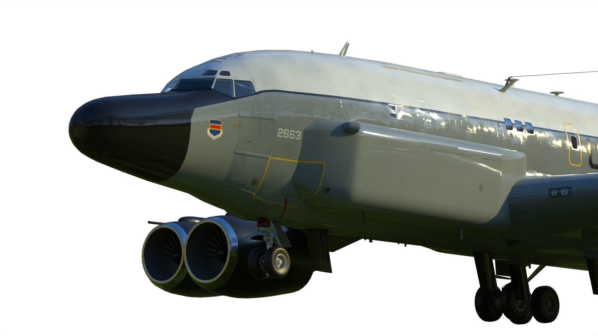 RC-135S Cobra Ball 3D model | CGTrader