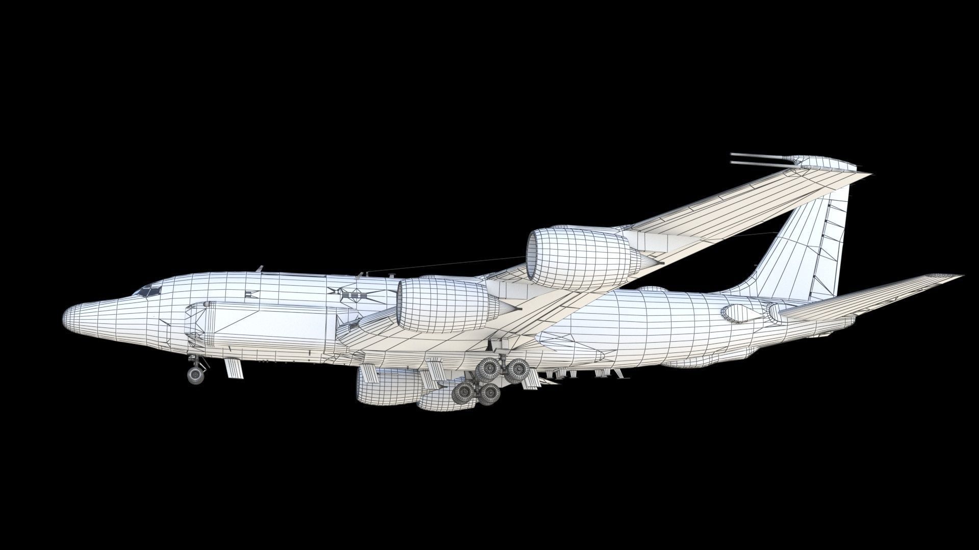 RC-135S Cobra Ball 3D model | CGTrader