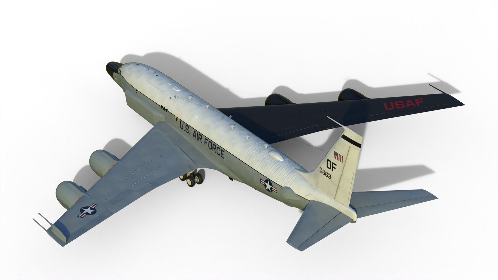 RC-135S Cobra Ball 3D model | CGTrader