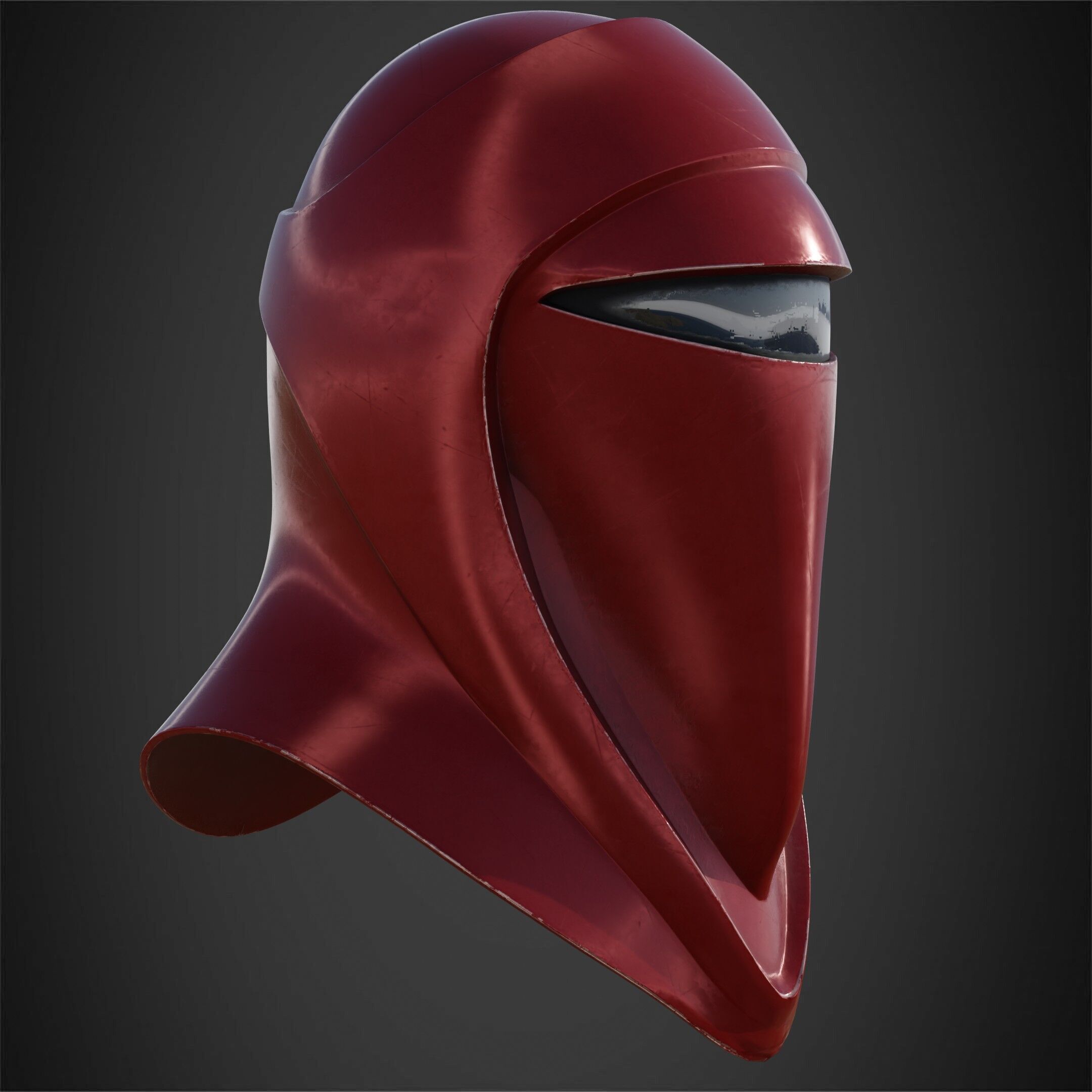 Star Wars Emperor Imperial Guard Helmet for Cosplay 3D model 3D ...