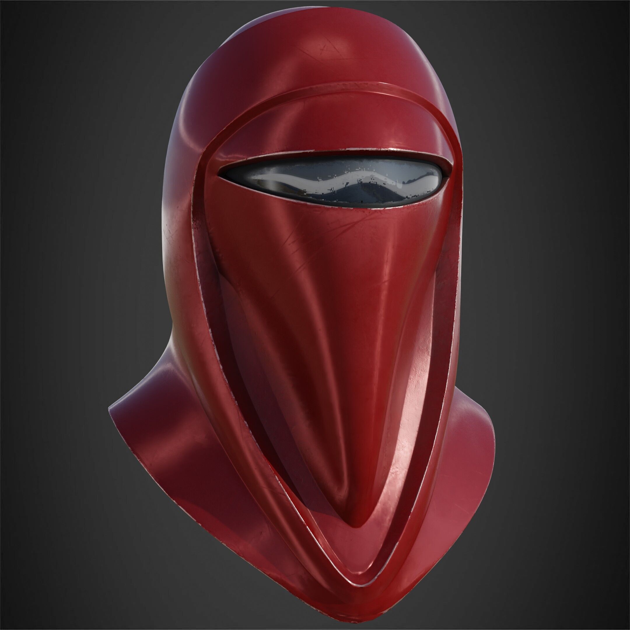 Star Wars Emperor Imperial Guard Helmet for Cosplay 3D model 3D ...