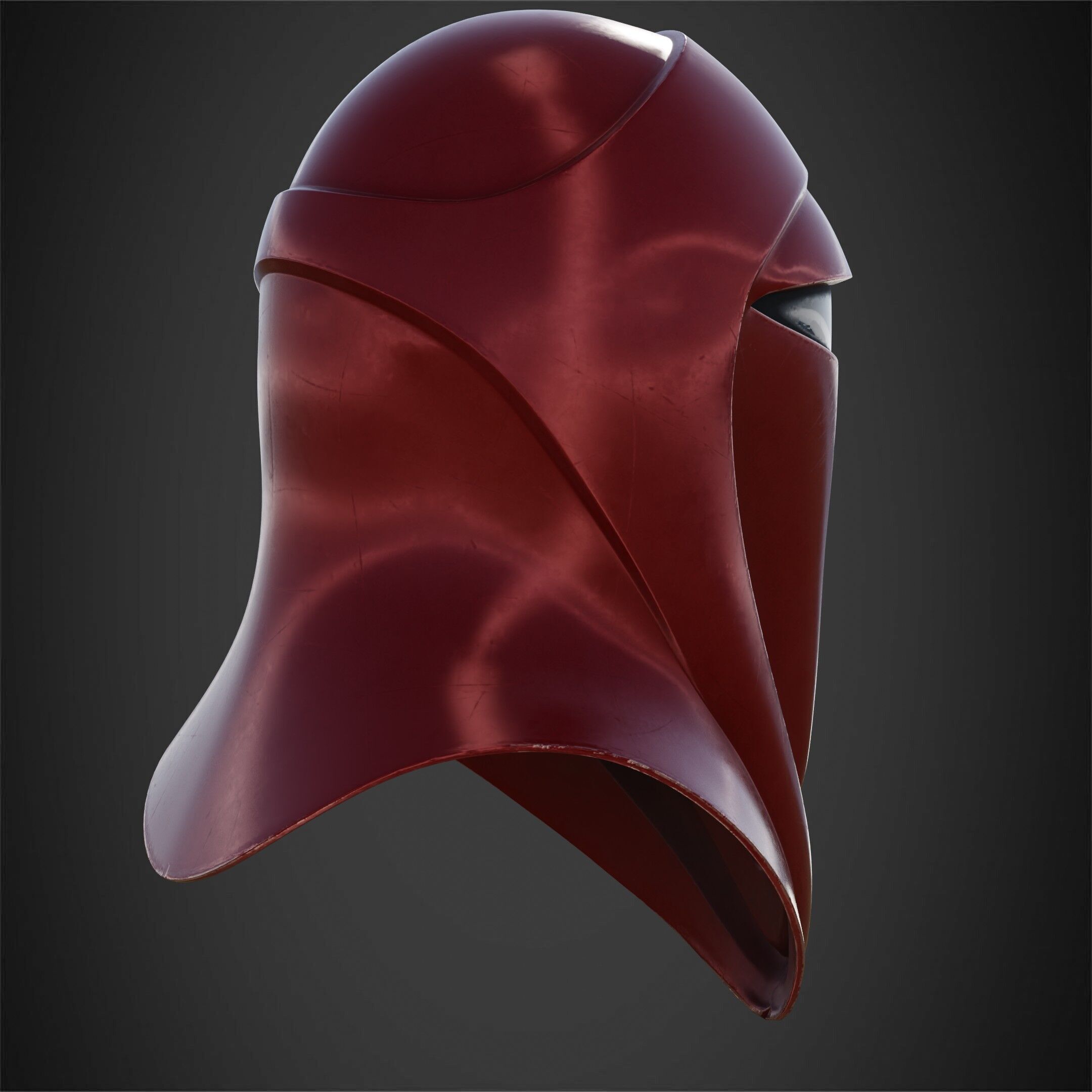 Star Wars Emperor Imperial Guard Helmet for Cosplay 3D model 3D ...