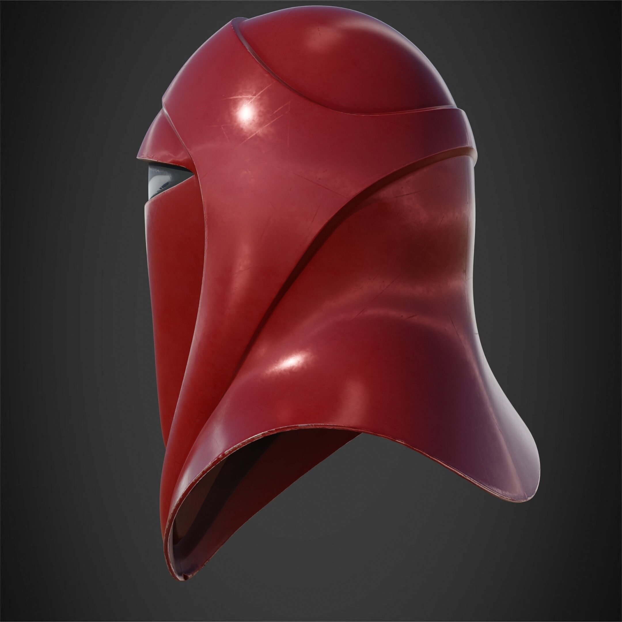 Star Wars Emperor Imperial Guard Helmet for Cosplay 3D model 3D ...