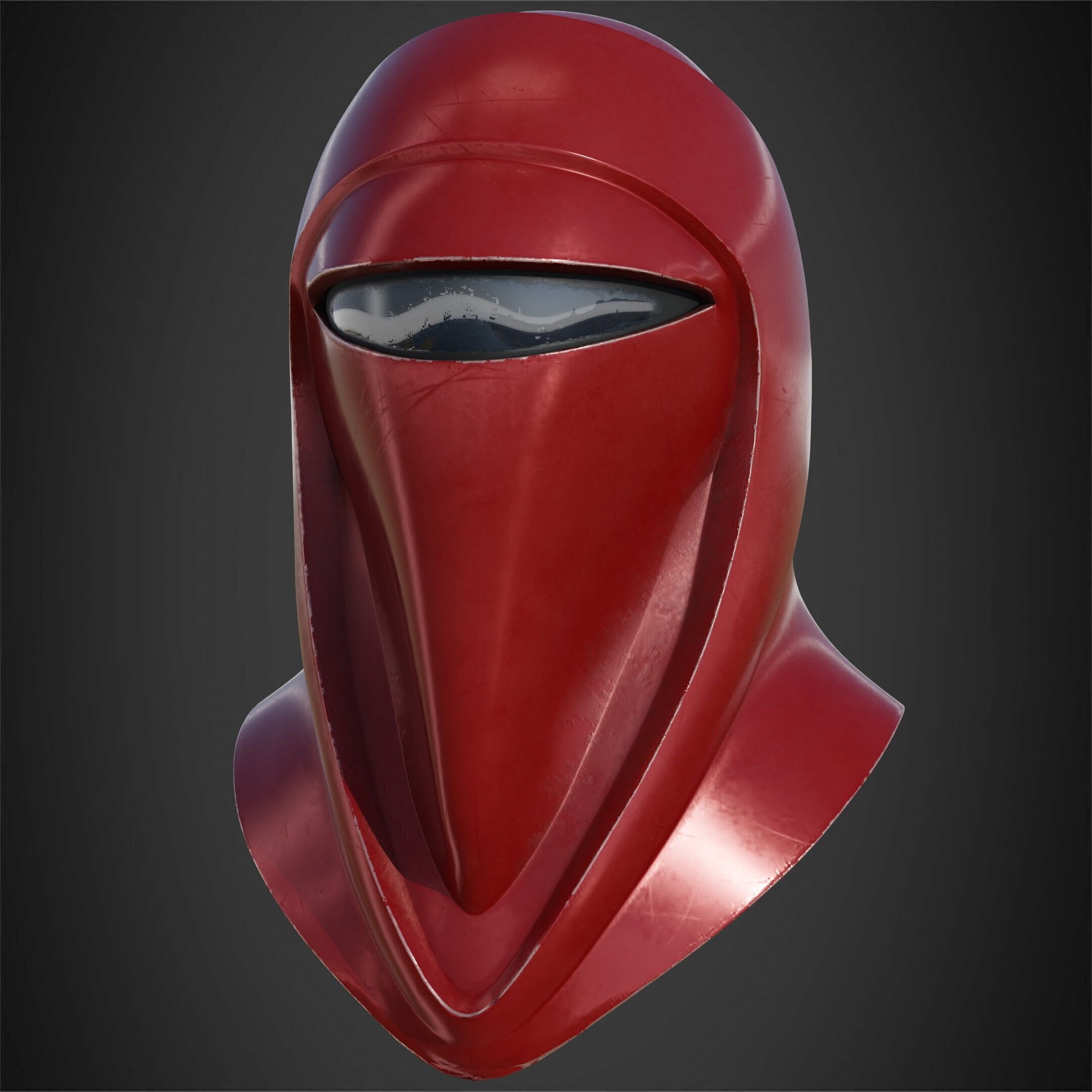Star Wars Emperor Imperial Guard Helmet for Cosplay 3D model 3D ...