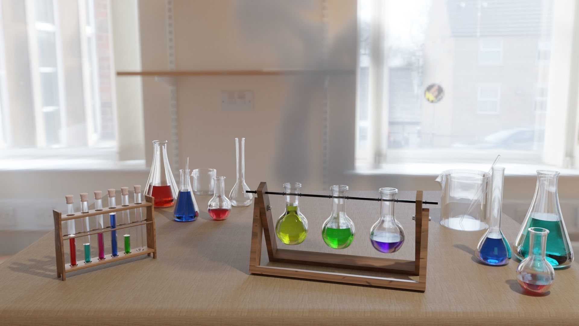 Chemistry free 3D model | CGTrader