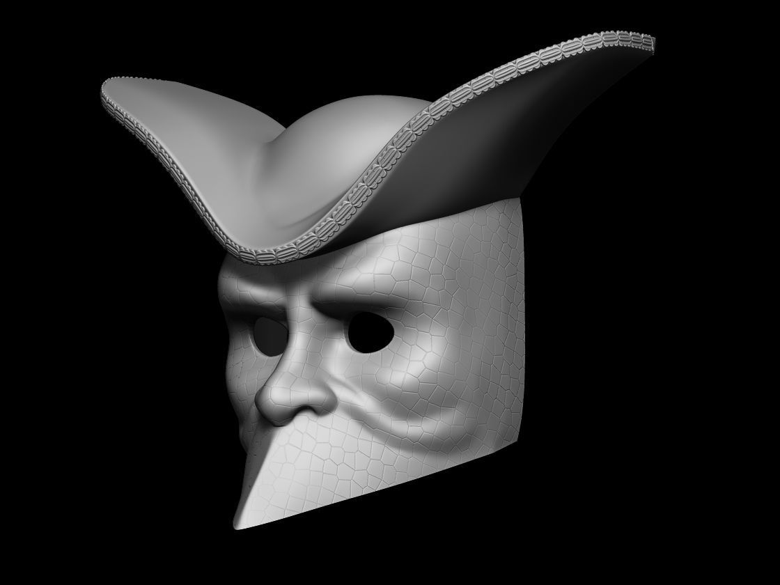 Eyes Wide Shut MAsk 3d digital download 3D model 3D printable | CGTrader