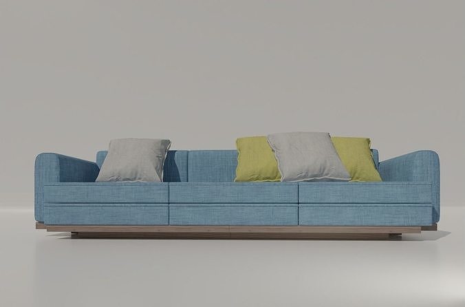 3 Seat Sofa chair 3D model | CGTrader