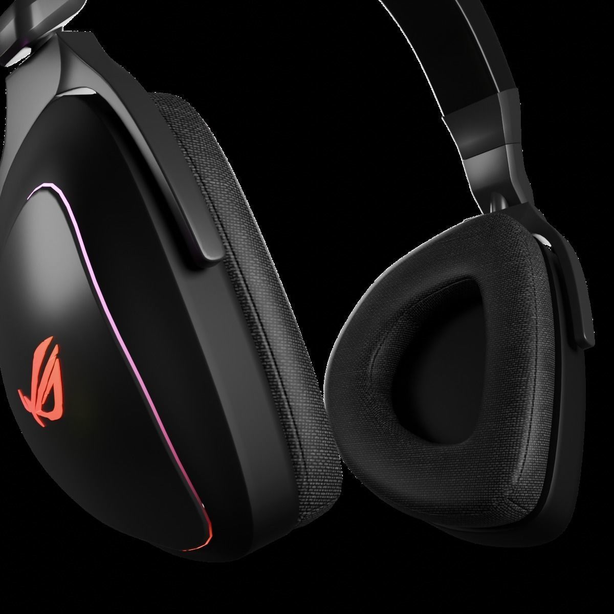 asus rog headphones free 3D model | CGTrader