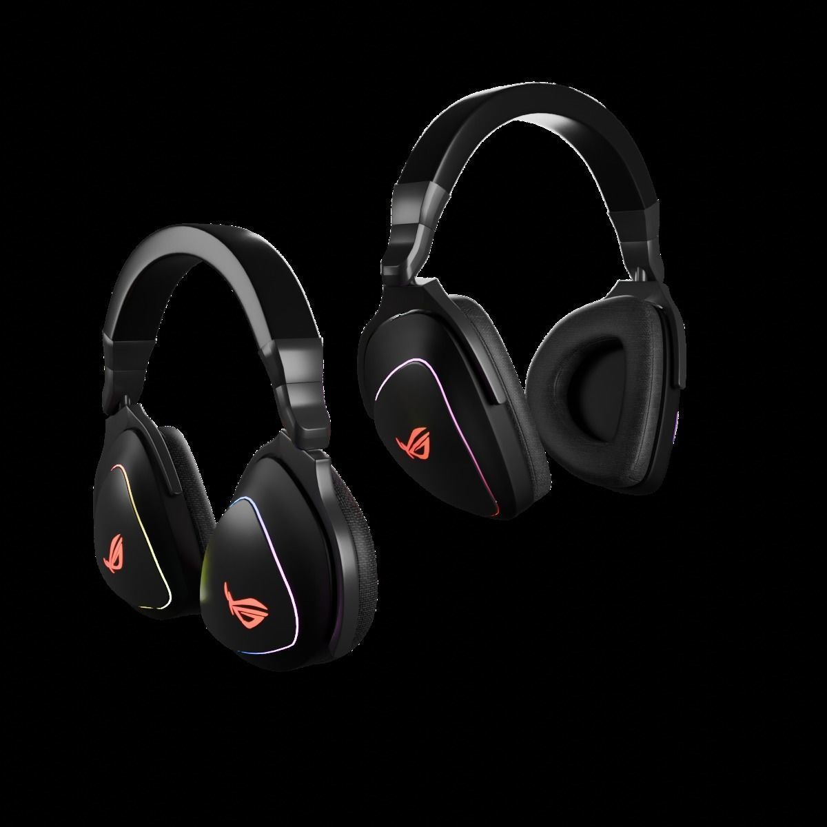 asus rog headphones free 3D model | CGTrader
