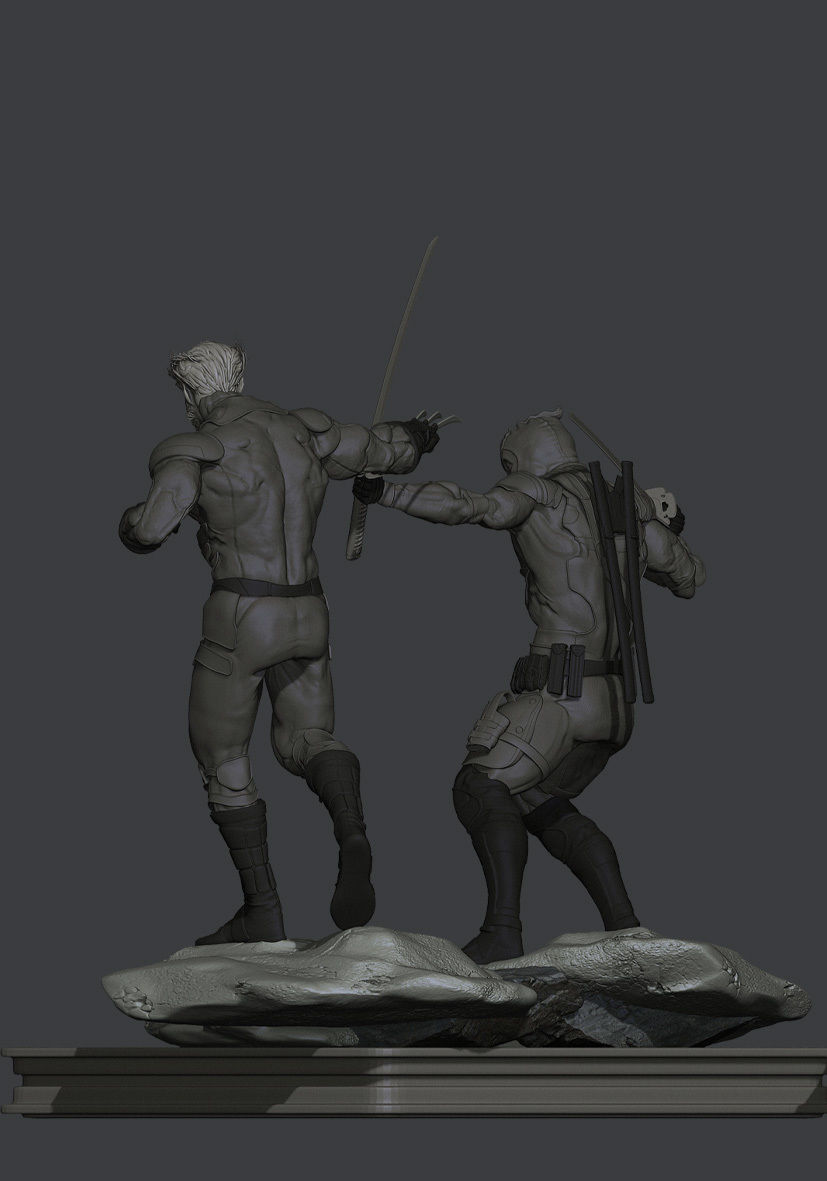 DEADPOOL E WOLVERINE 3D model 3D printable | CGTrader