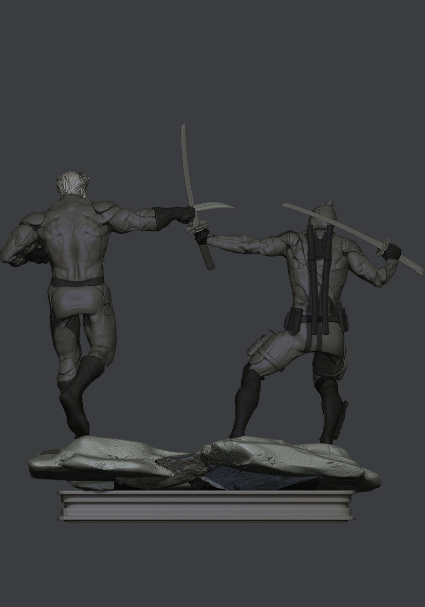 DEADPOOL E WOLVERINE 3D model 3D printable | CGTrader