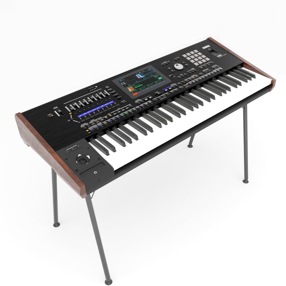 3D model KORG PA5X KEYBOARD PBR 3D MODEL VR / AR / low-poly | CGTrader