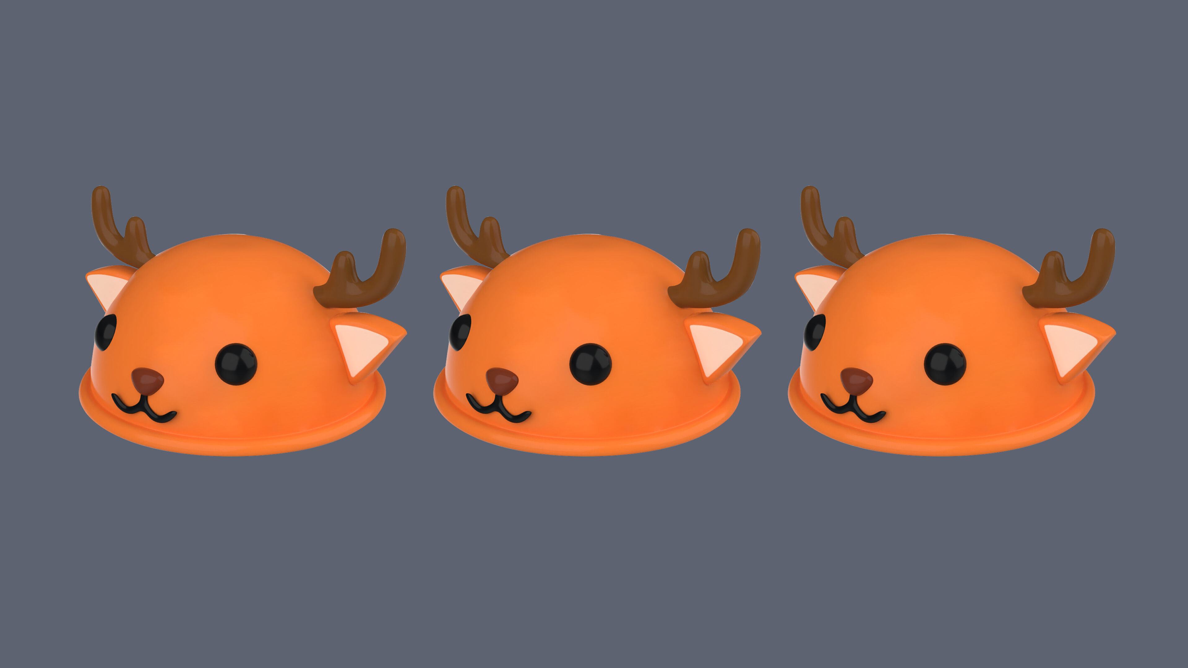 3D model Cartoon Animal Hat Cute Pack 01 VR / AR / low-poly | CGTrader