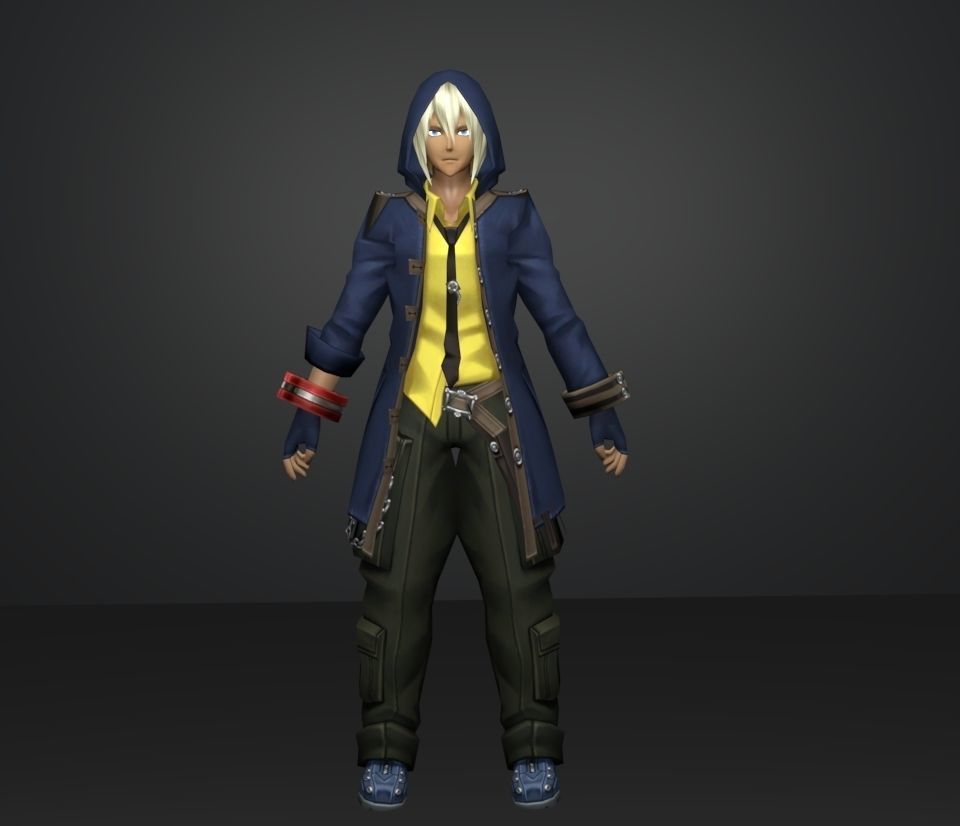 soma god eater 3D model animated rigged | CGTrader