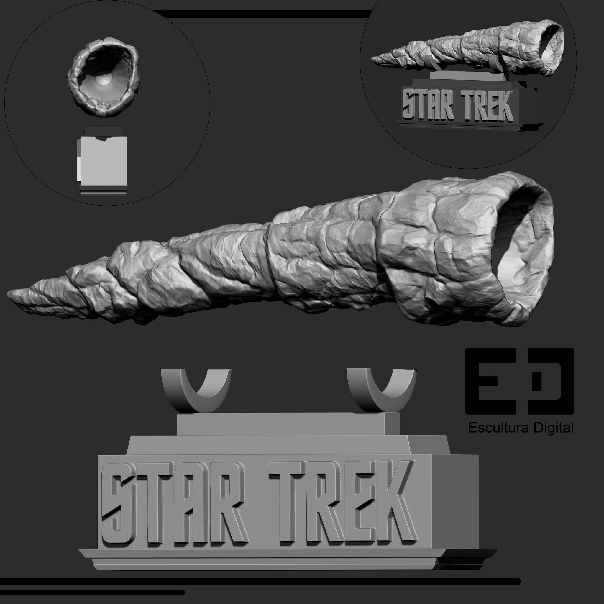Doomsday machine - star trek 3D model 3D printable | CGTrader