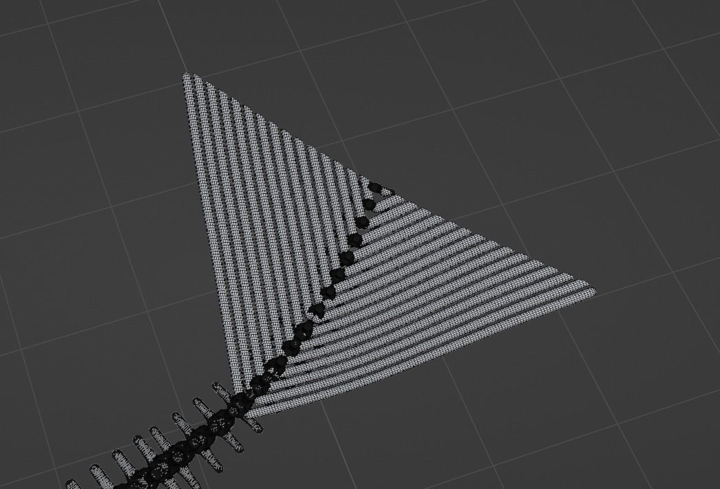 3D model bloop sea monster Skeleton VR / AR / low-poly | CGTrader