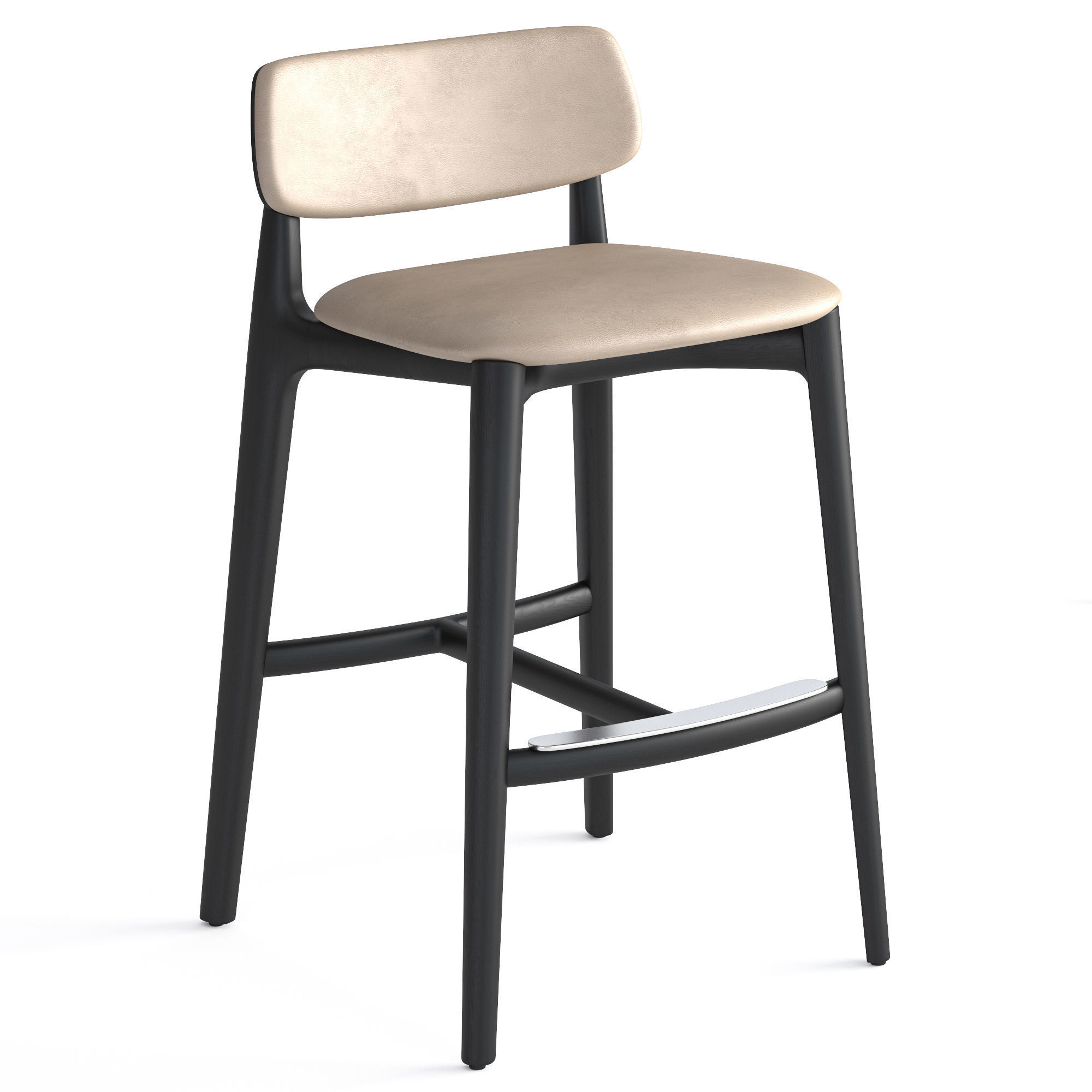 Poliform Curve bar chair 3D model | CGTrader