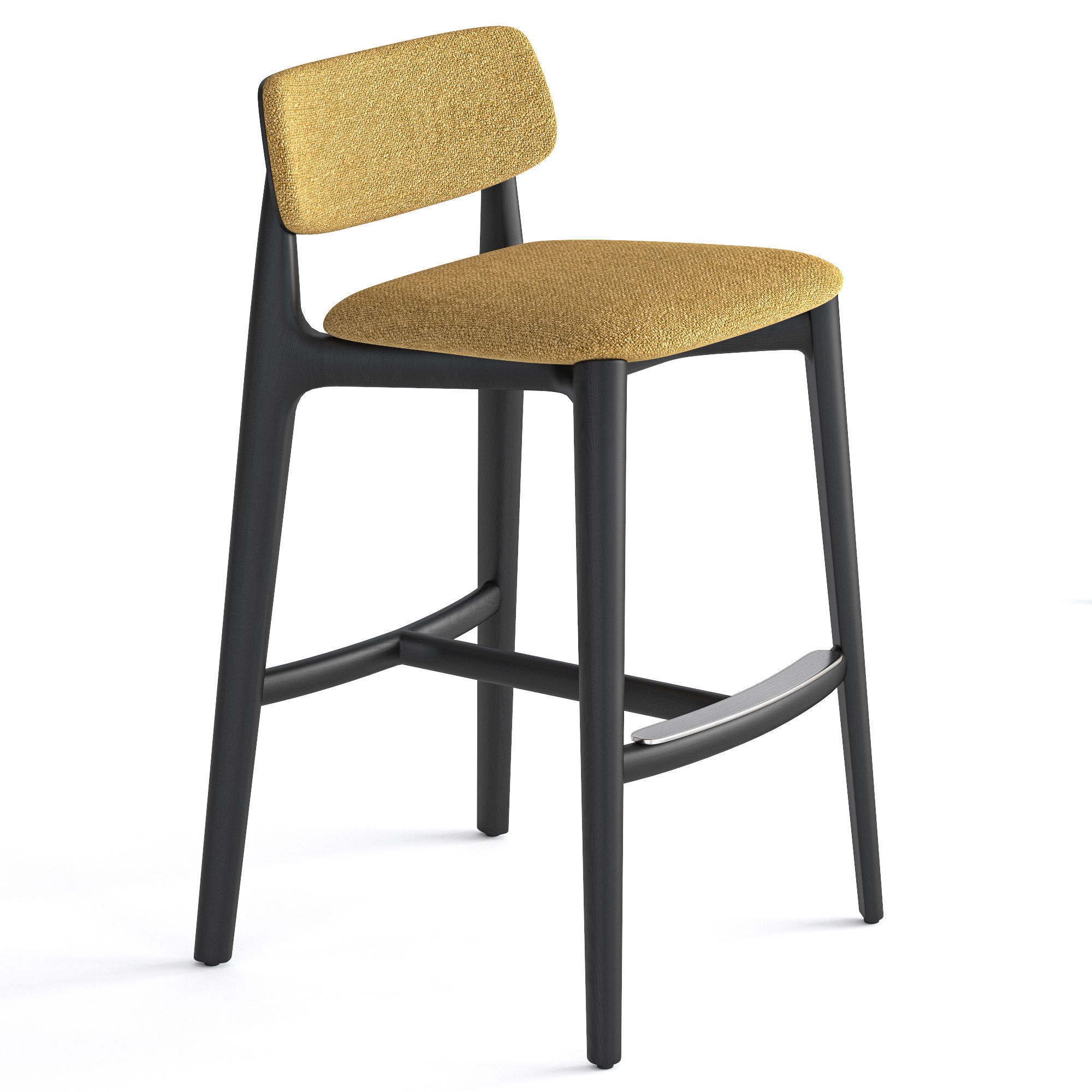 Poliform Curve bar chair 3D model | CGTrader