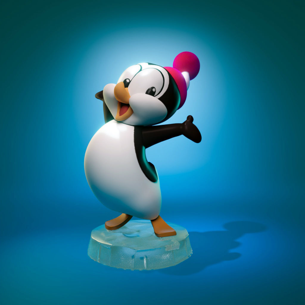 Chilly Willy 3D model 3D printable | CGTrader