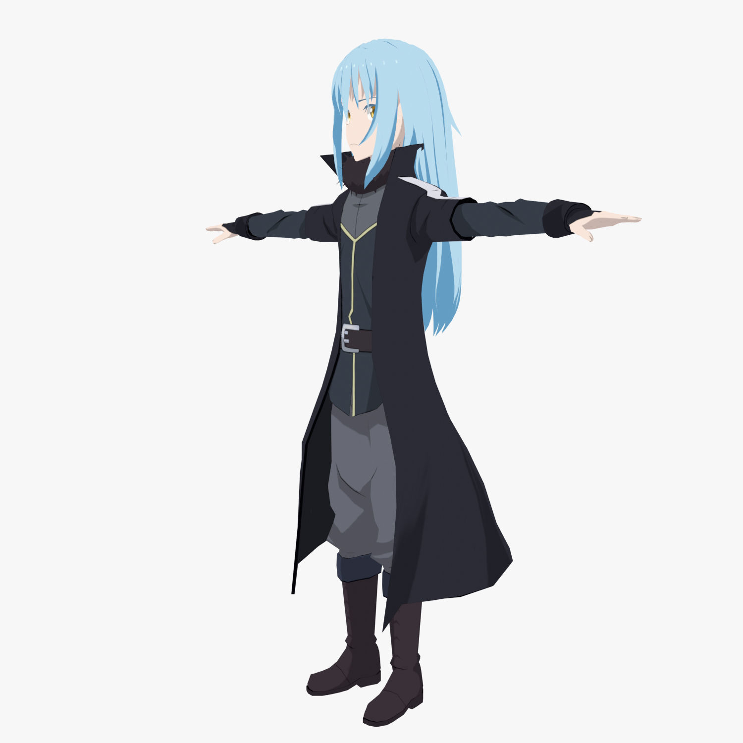 3D model Rimuru Tempest VR / AR / low-poly | CGTrader