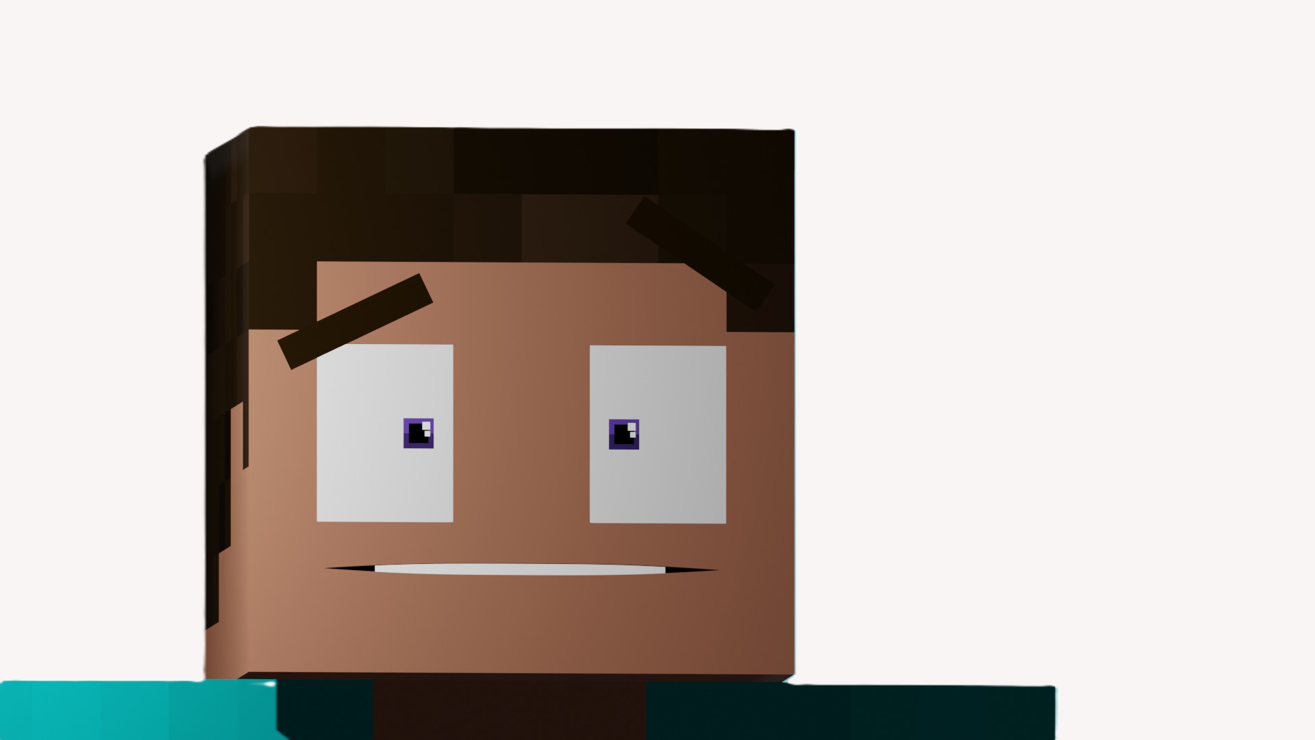 Minecraft Steve 3D with Run Animation and Expressions - Blender Texture ...