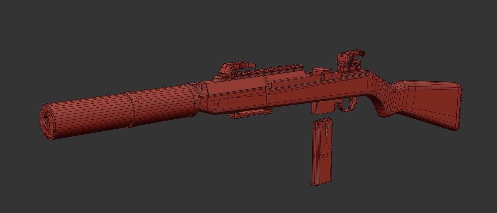 3D model M1-9 MBR 9mm Luger 19 VR / AR / low-poly | CGTrader