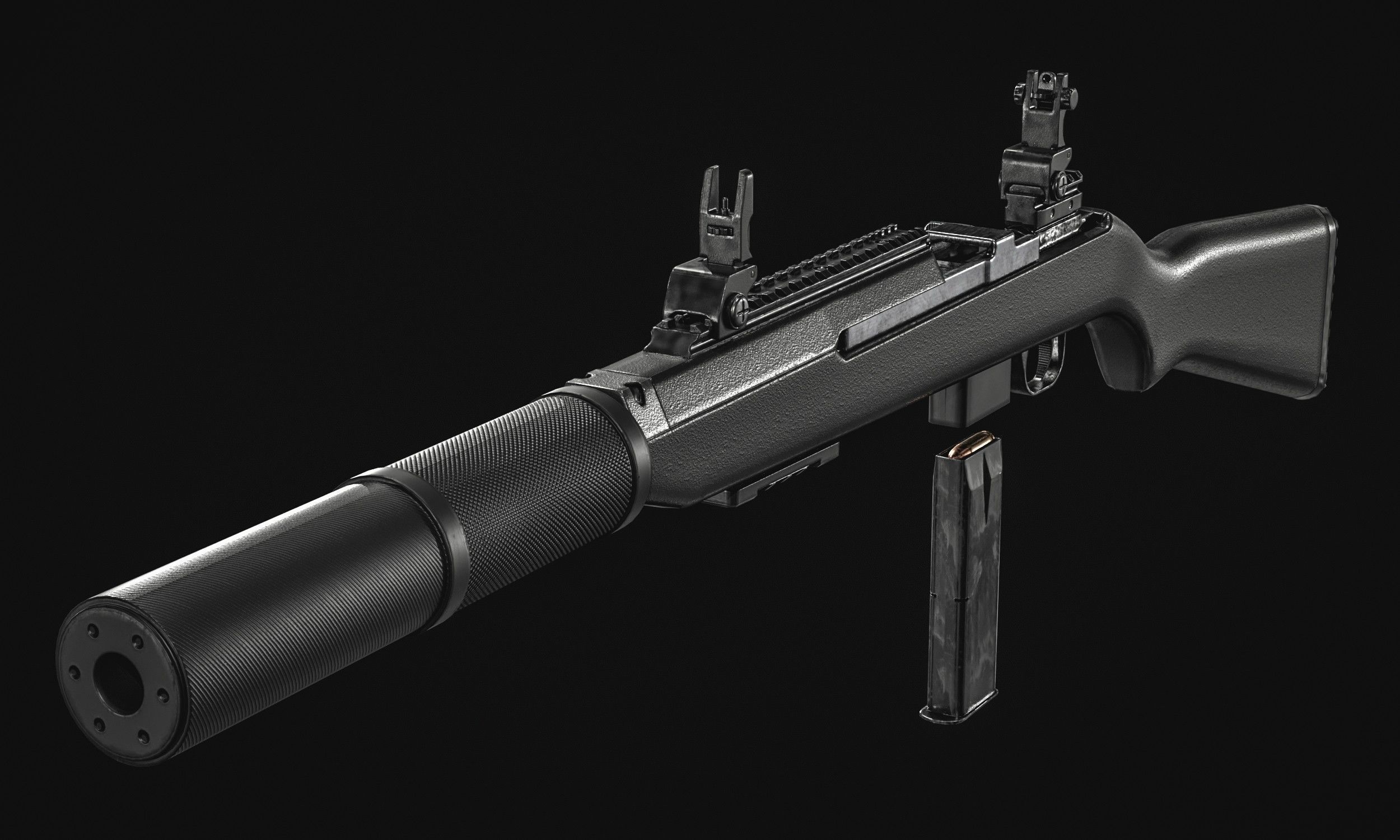 3D model M1-9 MBR 9mm Luger 19 VR / AR / low-poly | CGTrader