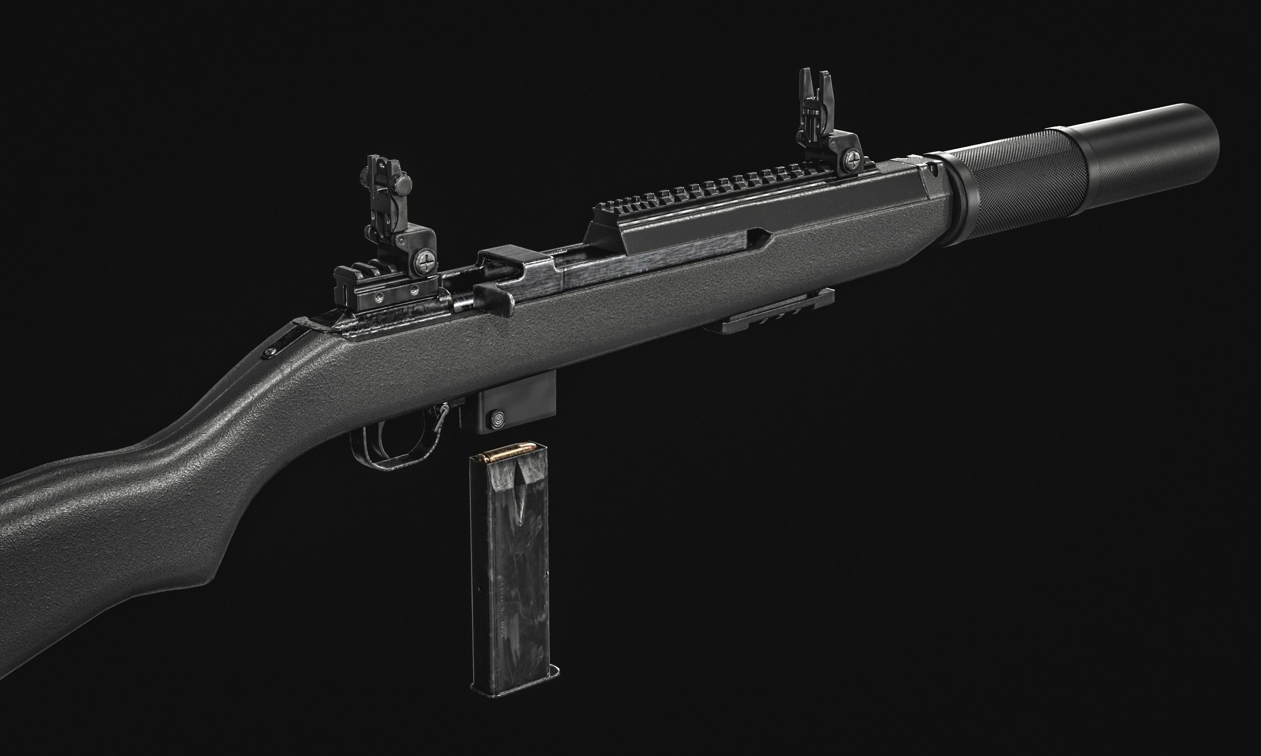 3D model M1-9 MBR 9mm Luger 19 VR / AR / low-poly | CGTrader