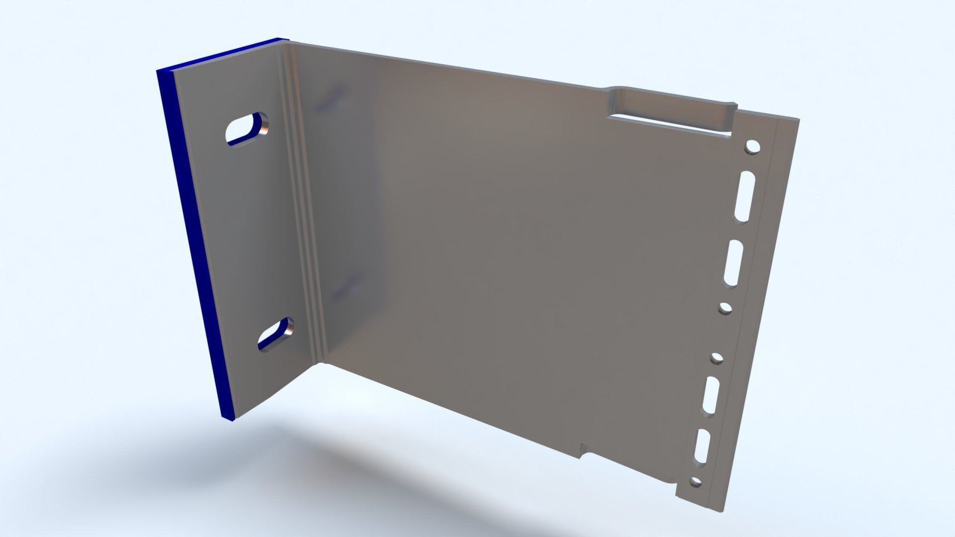 3D model Cladding helping hand aluminium bracket VR / AR / low-poly ...