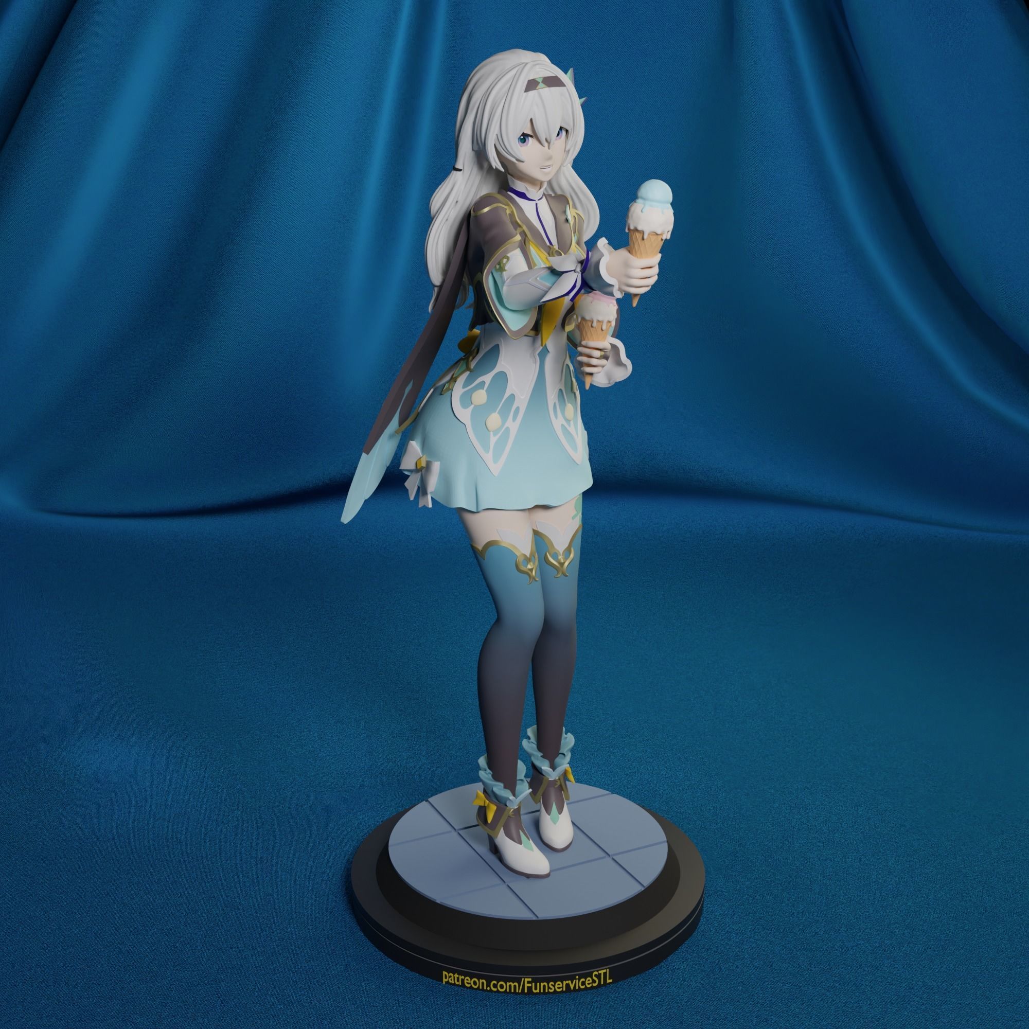 Firefly from Honkai Star Rail 3D model 3D printable | CGTrader