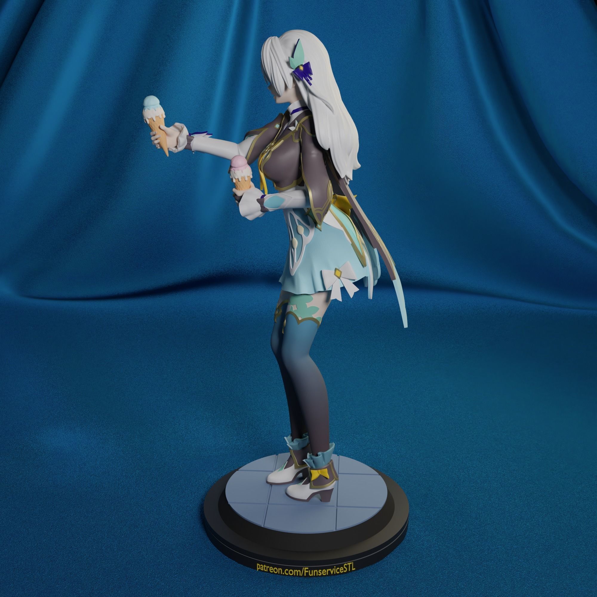 Firefly from Honkai Star Rail 3D model 3D printable | CGTrader