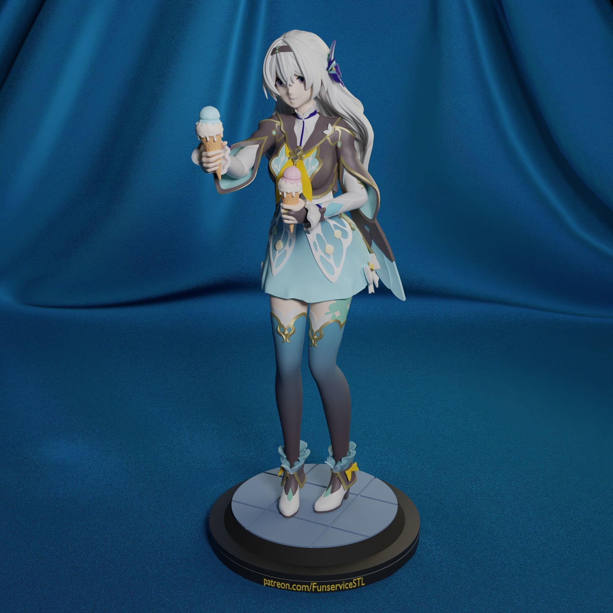 Firefly from Honkai Star Rail 3D model 3D printable | CGTrader
