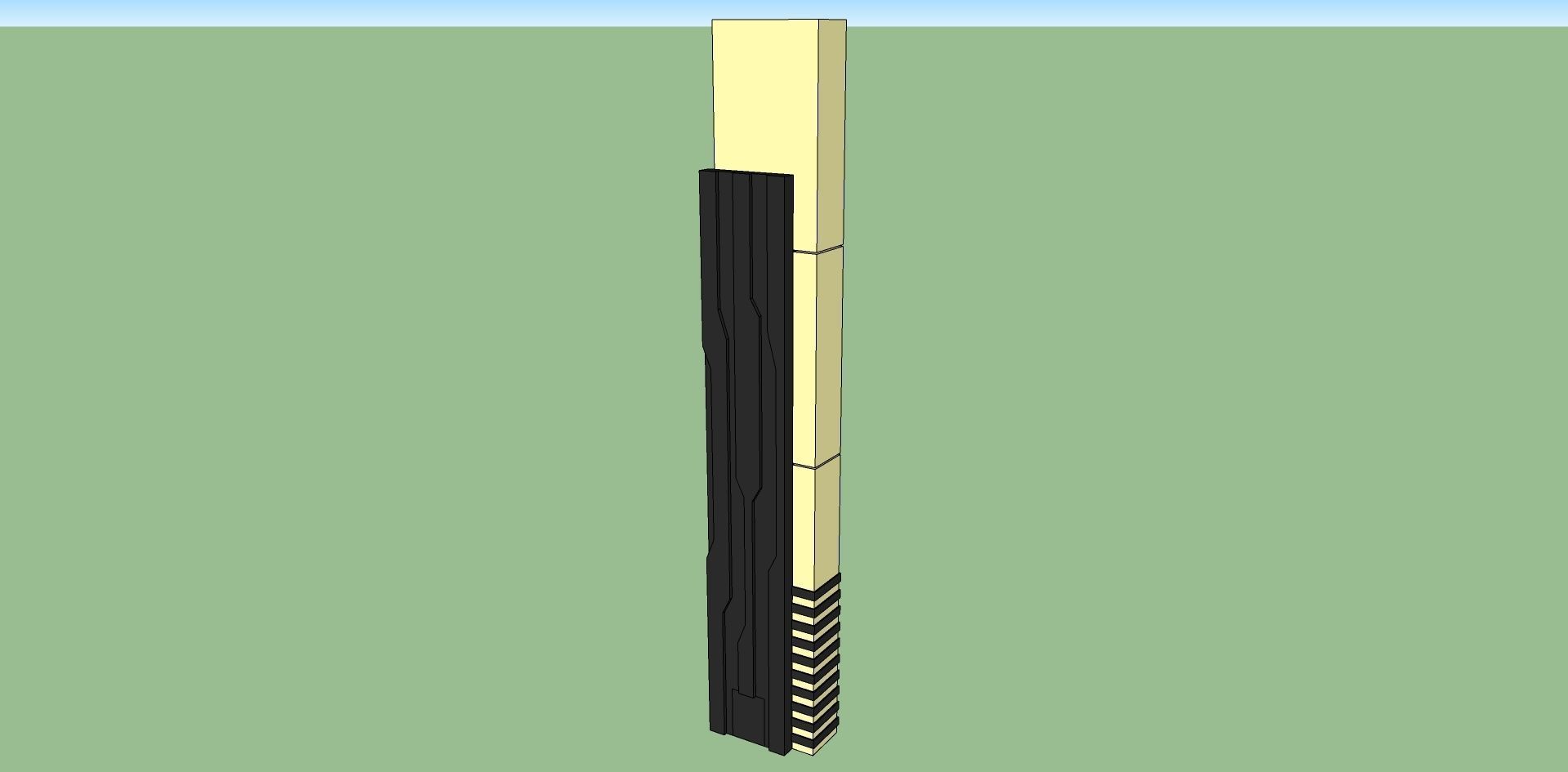 street pole light 3d sketchup model 3D model | CGTrader