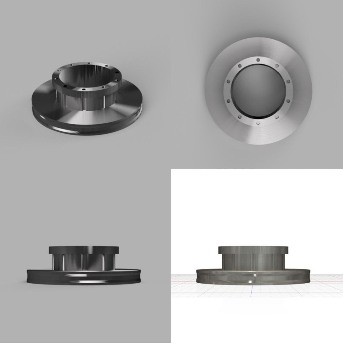 Break rotor disk model 1 free 3D model | CGTrader