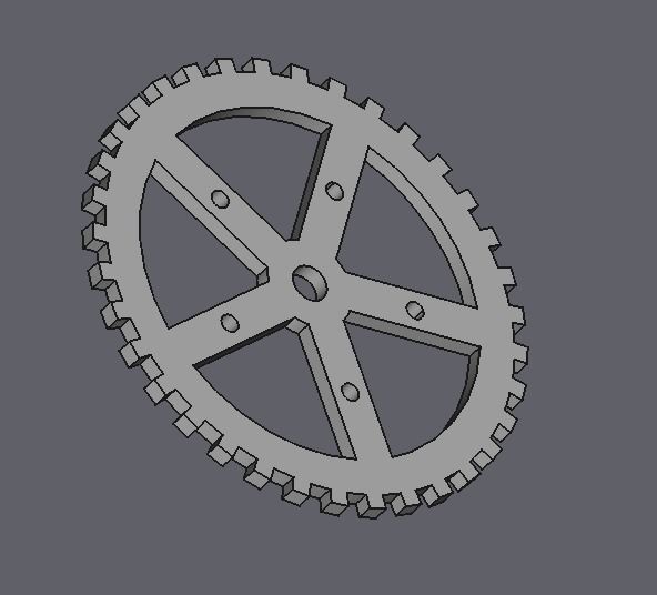 Gear - Steampunk free 3D model 3D printable | CGTrader