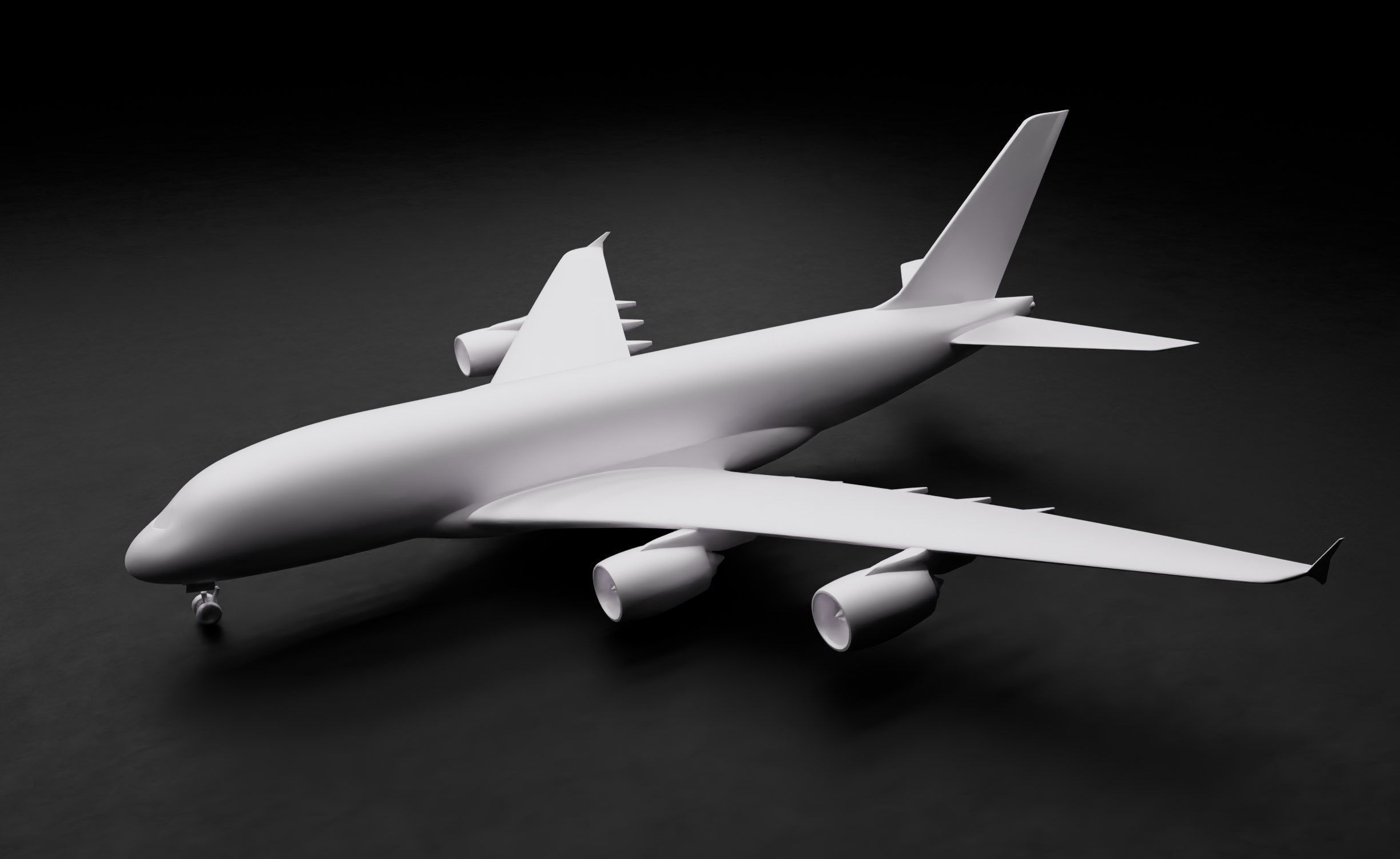 Airbus A380 3D print ready model 3D model 3D printable | CGTrader