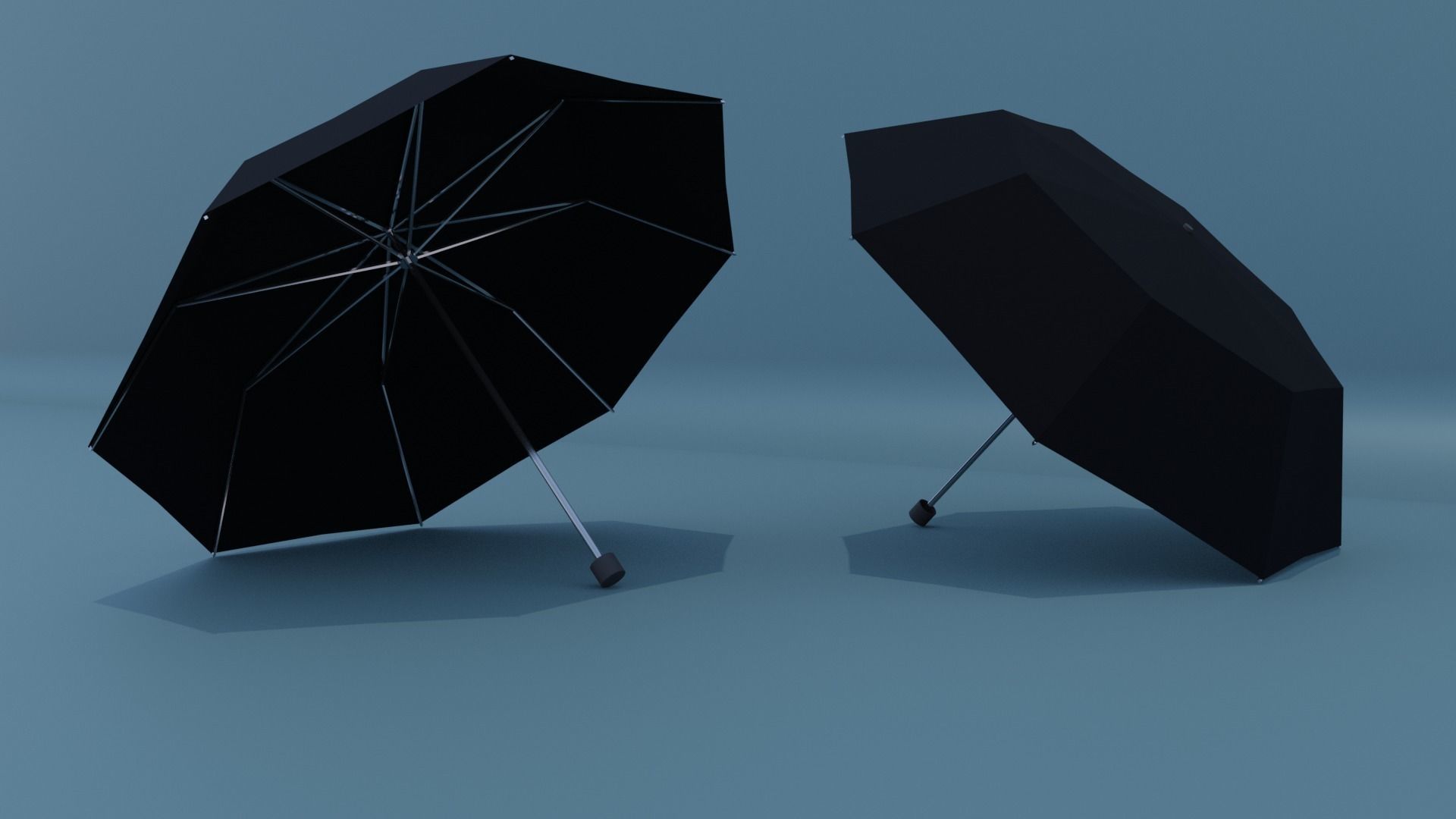 Free Low-Poly umbrella free 3D model | CGTrader