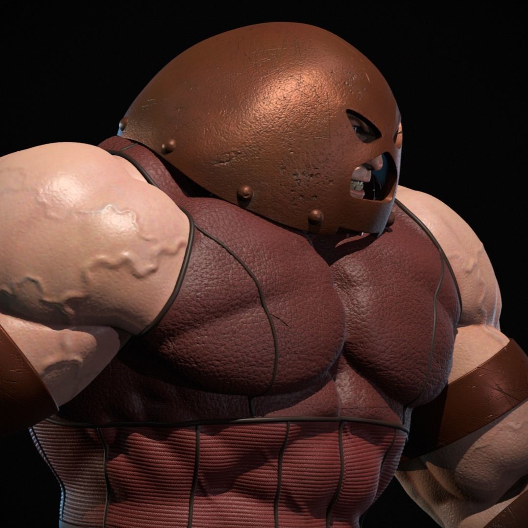 Juggernaut X-Men stl model 3D model 3D printable | CGTrader