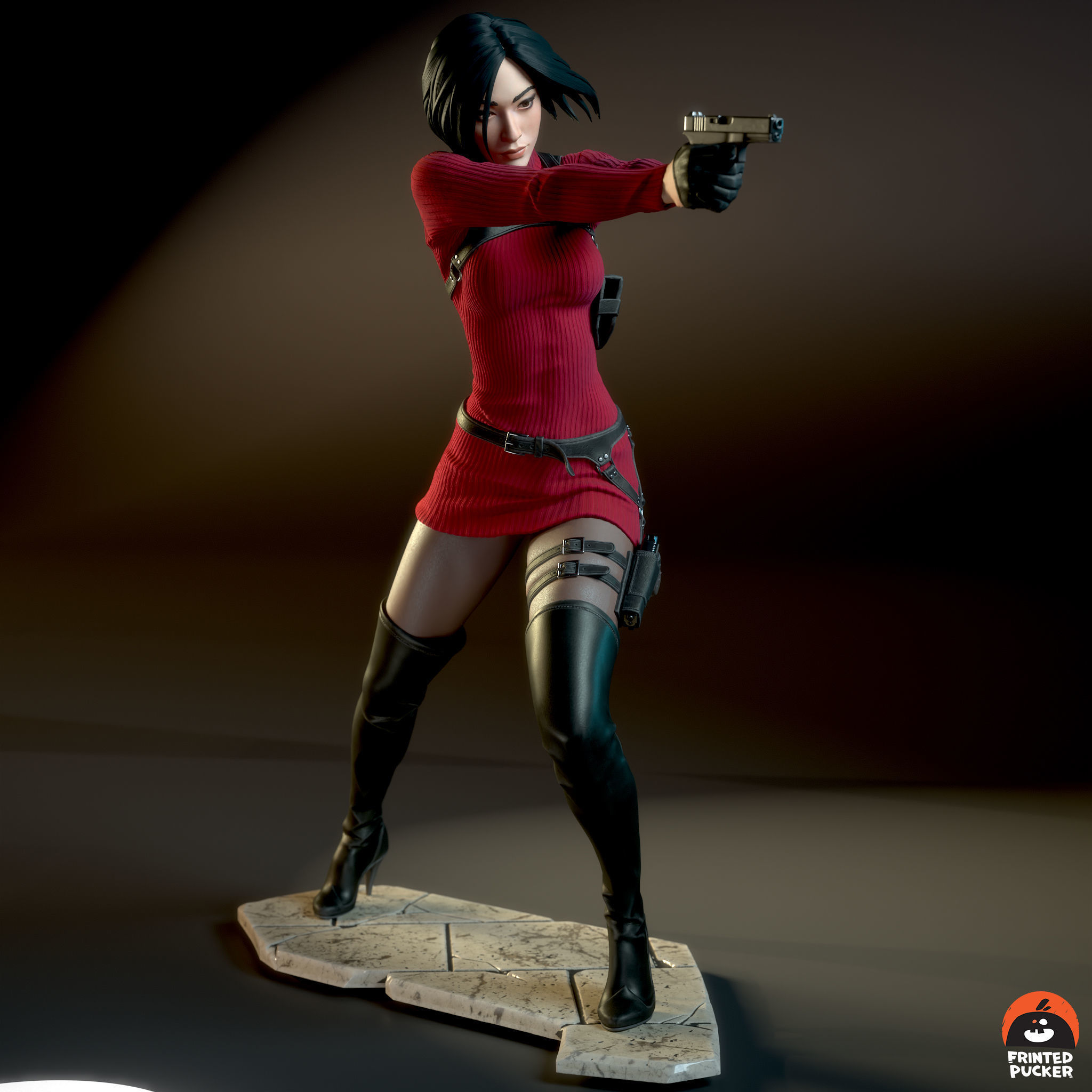 Ada Wong 3D model 3D printable | CGTrader
