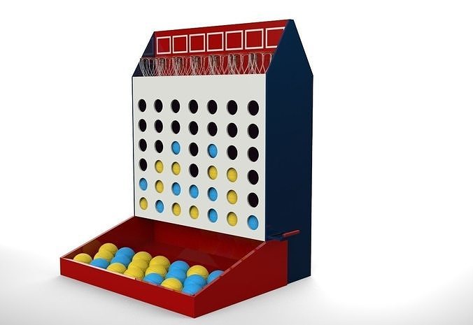 connect 4 free 3D model | CGTrader