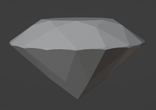 Diamond free 3D model | CGTrader