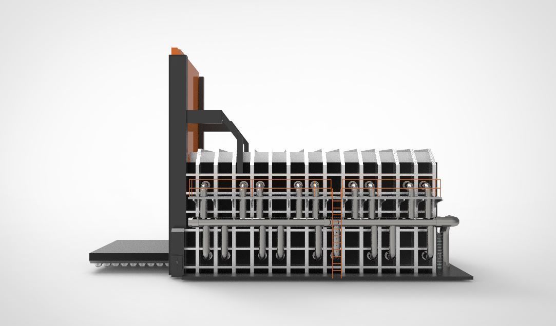 industrial storage furnace 3D model | CGTrader
