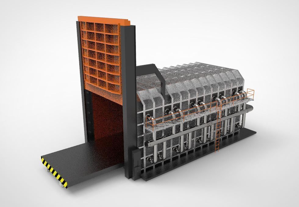 industrial storage furnace 3D model | CGTrader
