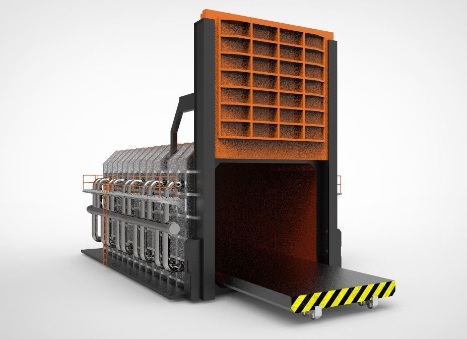 industrial storage furnace 3D model | CGTrader