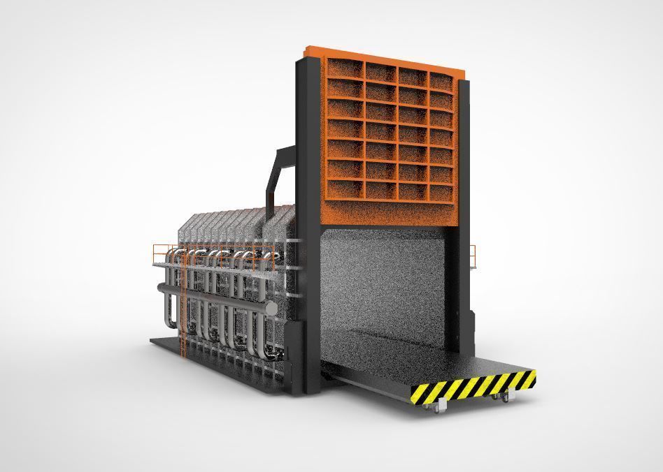 industrial storage furnace 3D model | CGTrader